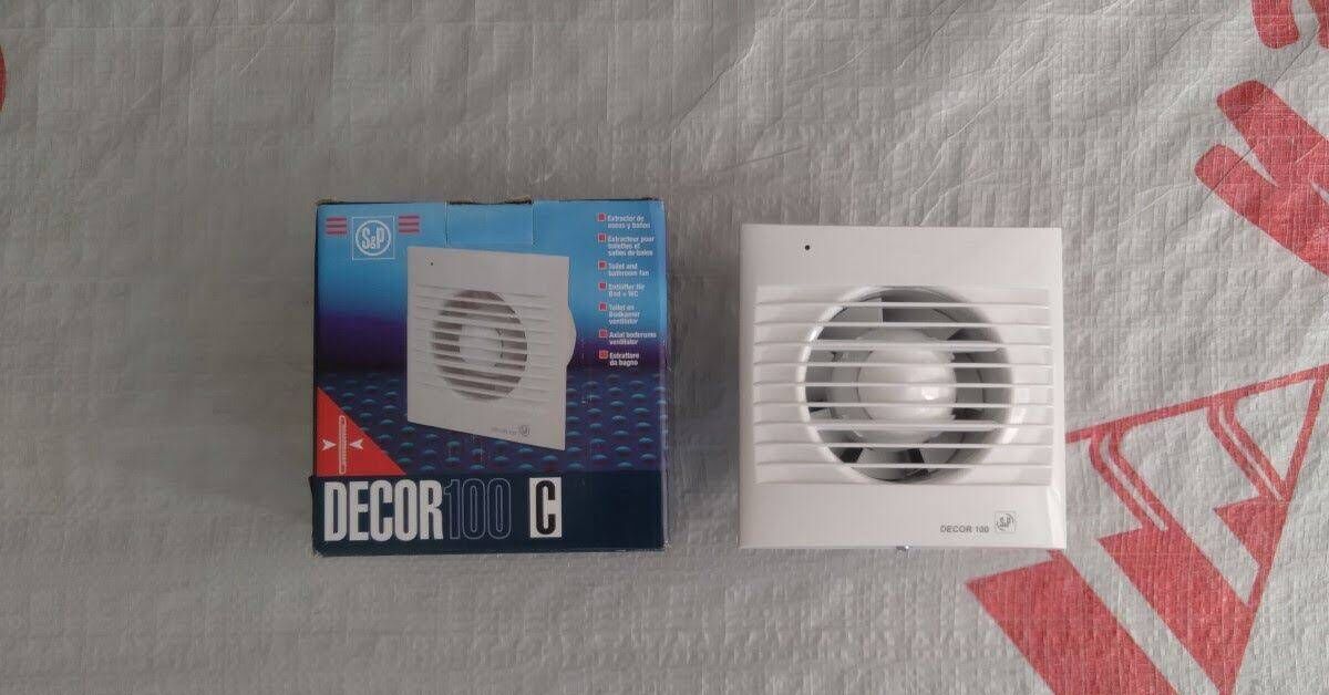 Обзор на вытяжной вентилятор Soler&Palau Decor 100C - 23.03.25 16:58 | Пикабу