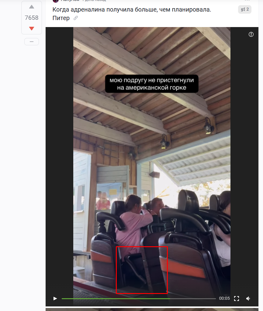 Ответ на пост «Когда адреналина получила больше, чем планировала. Питер ...