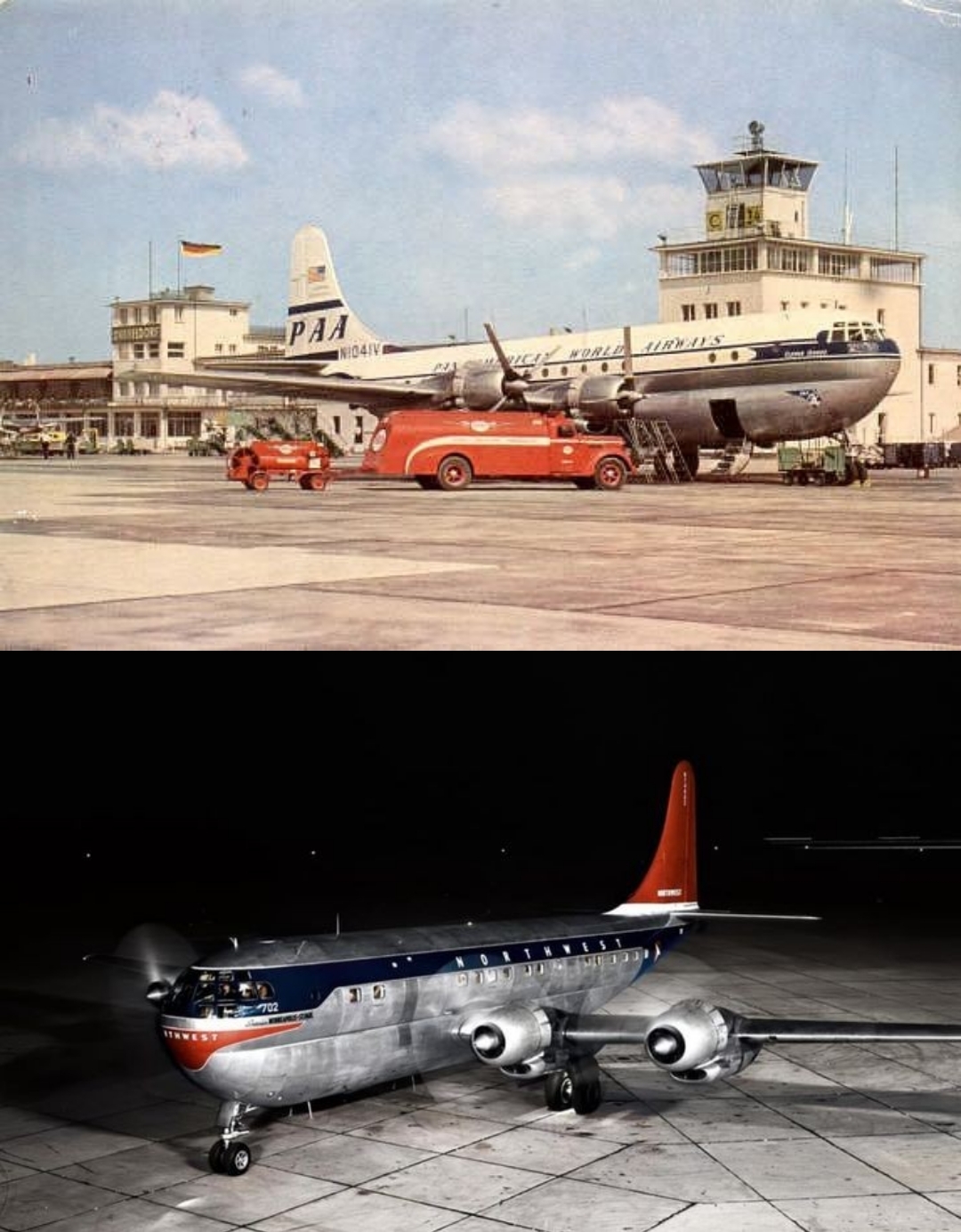 Среднемагистральный Boeing 377 Stratocruiser - 07.04.25 19:59 | Пикабу