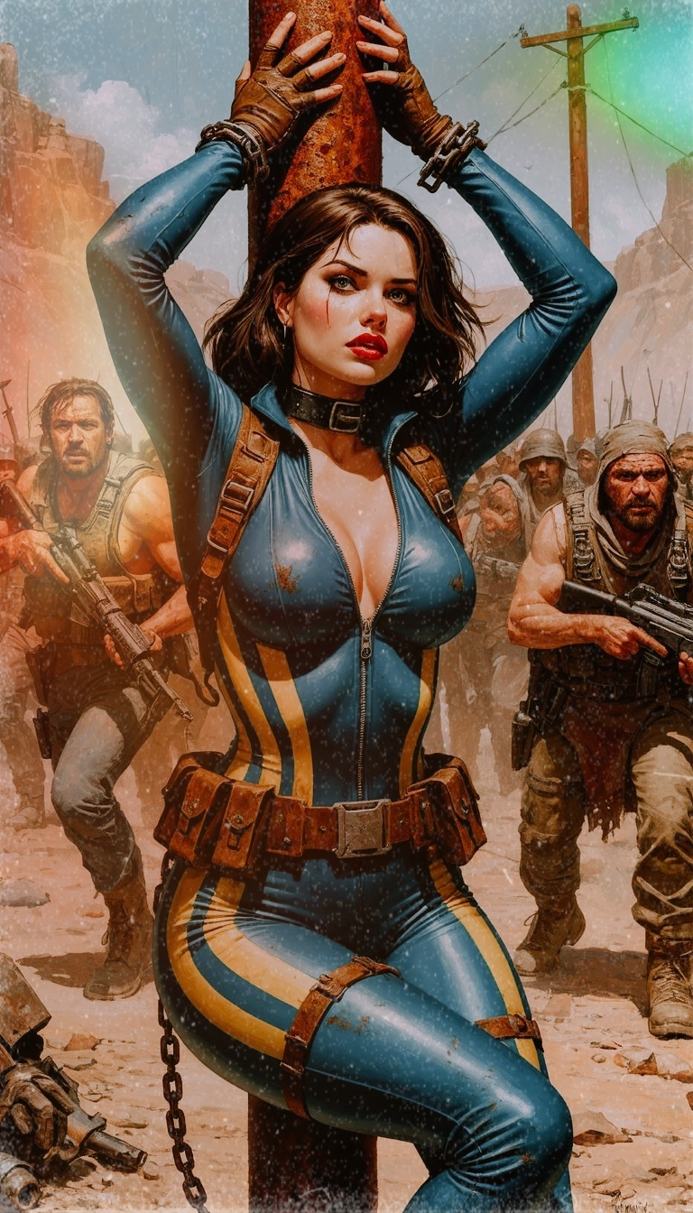 FALLOUT: ai arts, pin-up girl | Пикабу