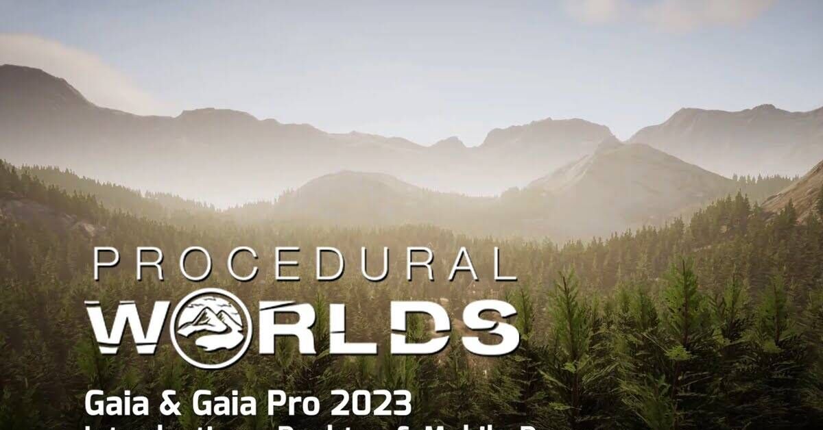 Раздача процедурного генератора мира Gaia for Unity 6 на asset store Unity | Пикабу