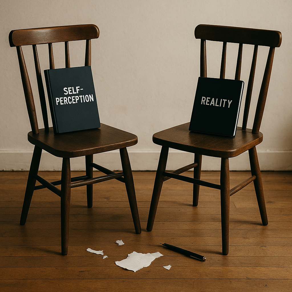 Инструкция по самооценке, которая упала со стола и теперь делает вид ...