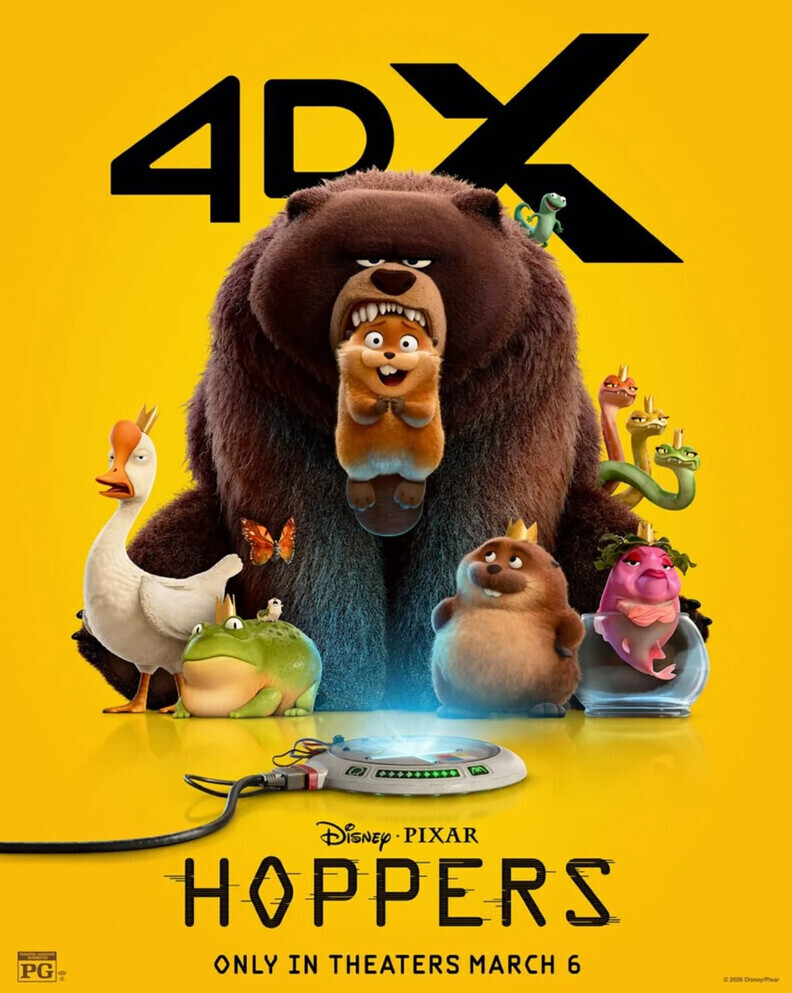 Pixar представила новые постеры мультфильма «Прыгуны» - 29.01.26 17:42 ...